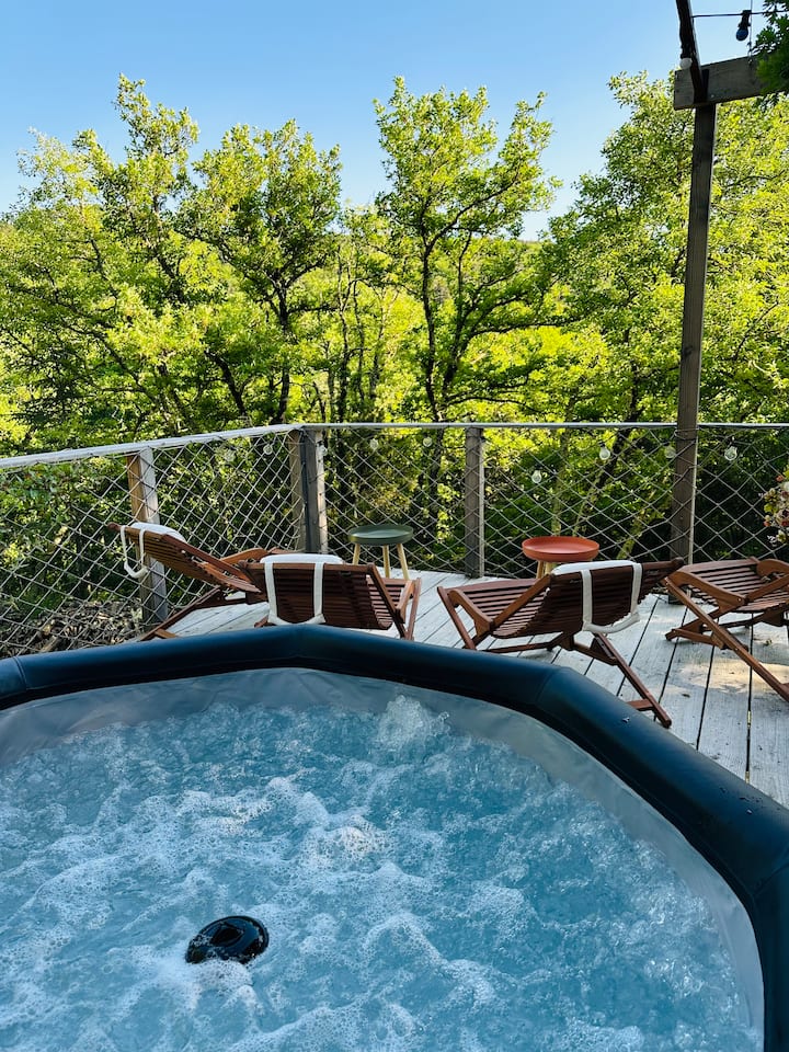Maison Bois / Cabane- Casa Frida- Jacuzzi - Nature - Vallon-Pont-d'Arc