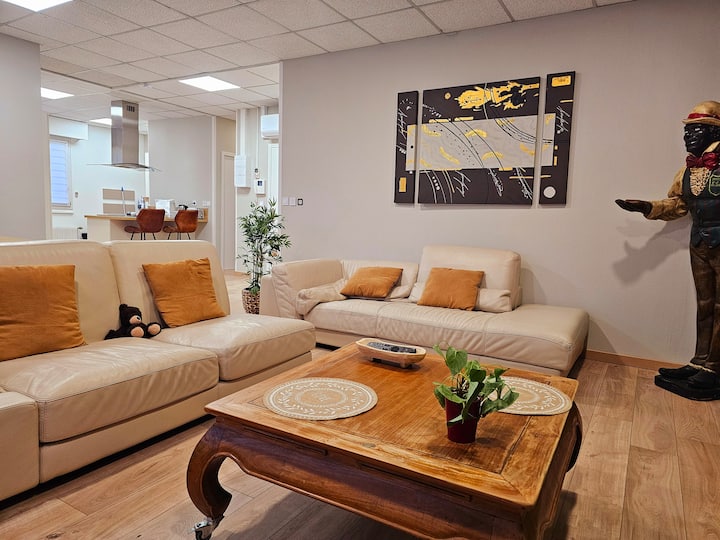 Grand Appartement Climatisé – 110m² Tout Confort - Ludres