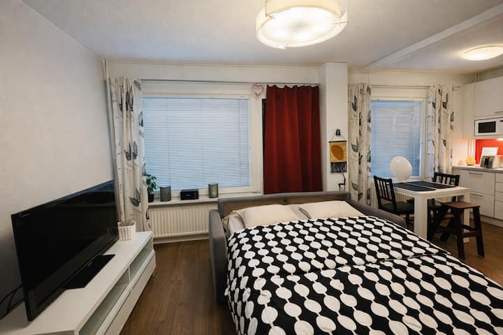 Kodikas Ja Rauhallinen Yksiö Kuusamon Keskustassa - Kuusamo