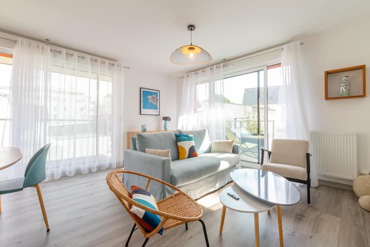 Le Belvedere  -  Parking  - Wifi - Balcon - Vannes