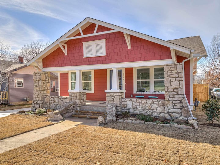 Flora’s Red Bungalow - Tulsa, OK