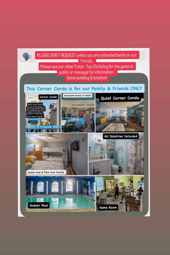 Karla’s Corner Condo For Her Family & Friends - Maryland Beach, MD