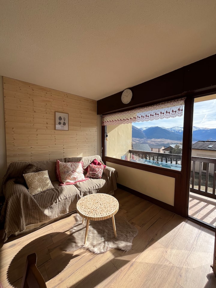 Studio Cabine Vue Montagne - Mont-Louis