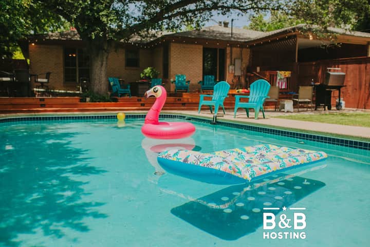 Historic Sayles Ranch- Huge Deck + Pool! - Abilene, TX