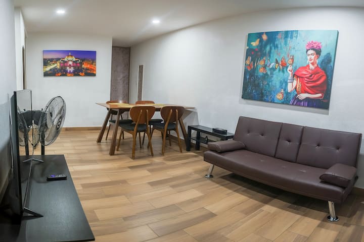 Depto. Cerca De La Roma Y Hospital Siglo Xxi - Mexico City