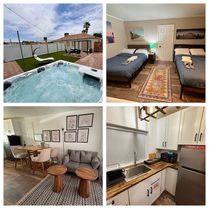 Relaxing Getaway W/jacuzzi Near The Stripndowntown - Las Vegas