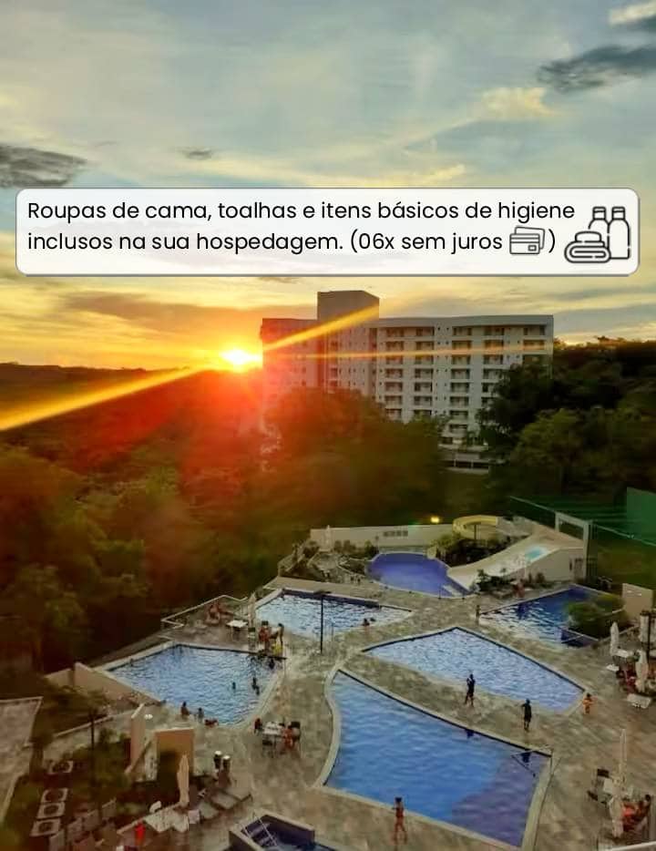 Apt Próx Ao Hot Park / Acesso Ao Rio - Rio Quente