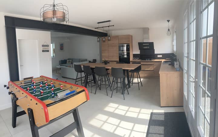 Maison Familiale/amis 8 Personnes- Pétanque - Givrand