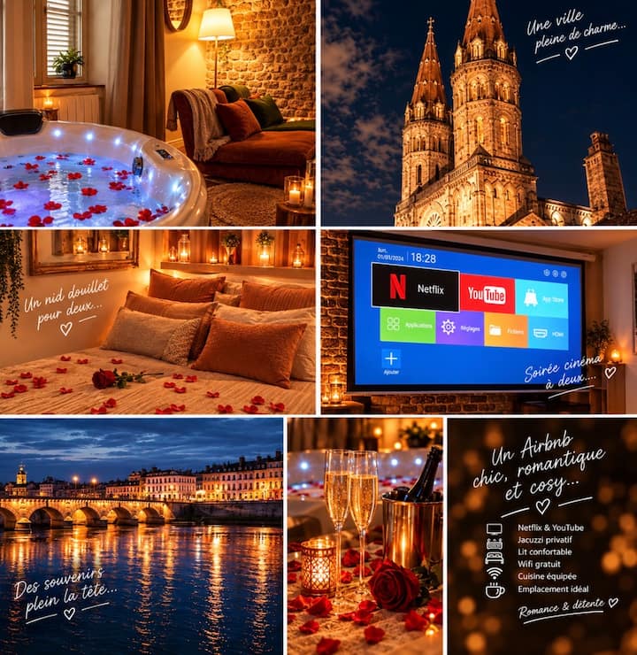 Spa/cinema/stunning View/balcony/tourist Train - Mâcon