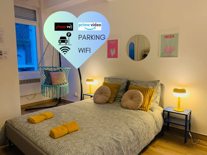 Cocooning Colourful Studio - Avesnes-sur-Helpe