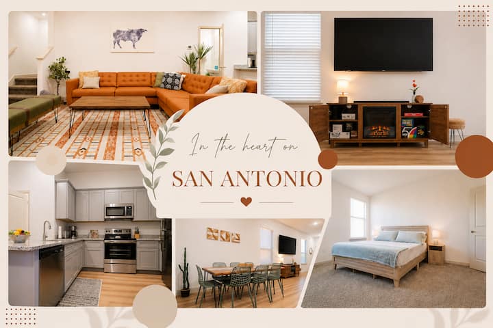 3br Downtown Retreat Near Lackland Afb & Sea World - San Antonio