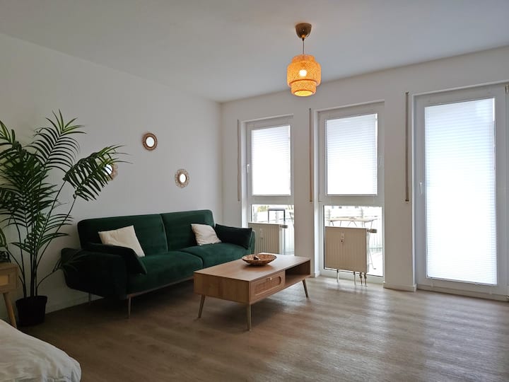 Studio-priv.parkplatz-balkon-wlan-netflix-smarttv - Esslingen