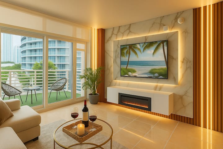 Top Miami Location! Rooftop Pool+bbq+golf+parking - Miami