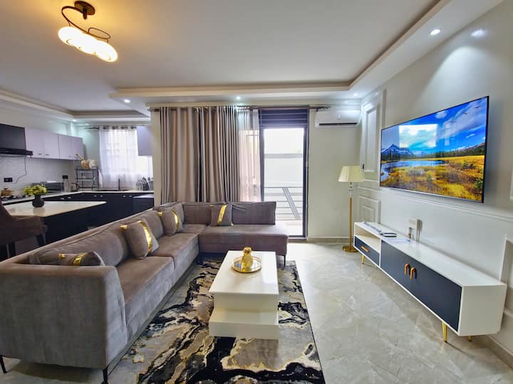 Modern 1br W/ Ac, Backup Power & Fast Wifi –Kyanja - Uganda