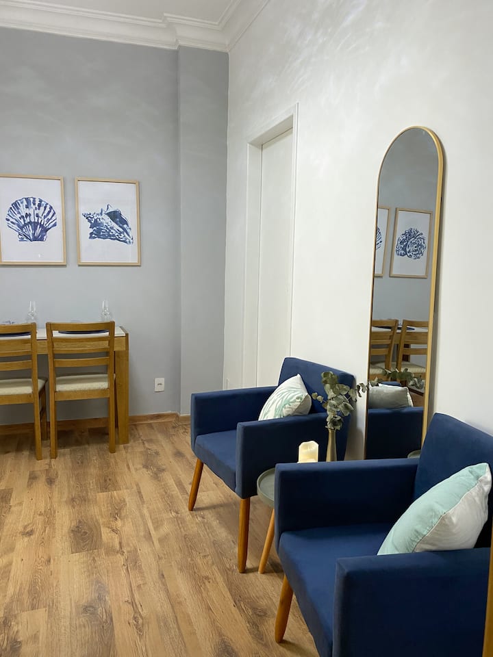 Apartamento Brisa Do Mar, Reformado Em Copacabana - 伊帕內瑪