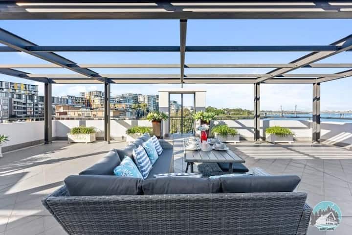 Waterfront Penthouse/nrolympic Park/20%off 90-days - Auburn