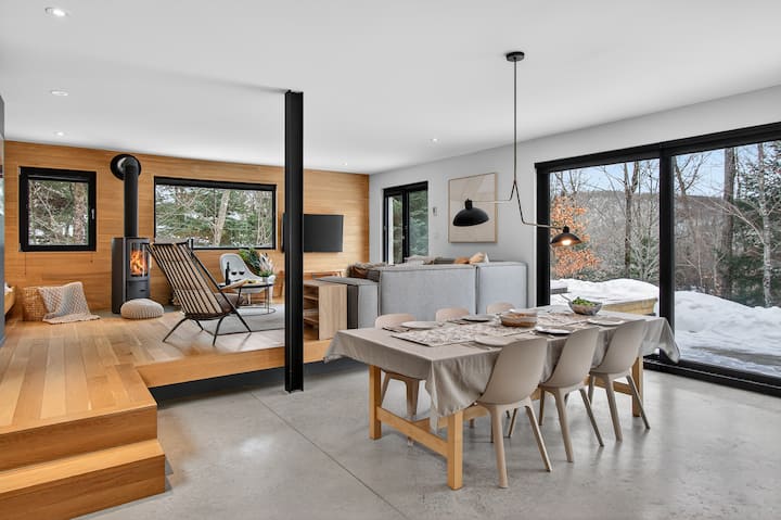 Spahaus13 Scandinave- Ski Tremblant / Lake Access - Laurentides