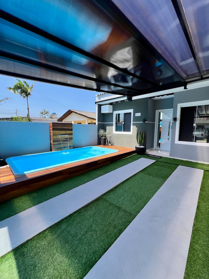 Casa Premium Piscina, Ar Condicionado, Wi-fi - Paranaguá