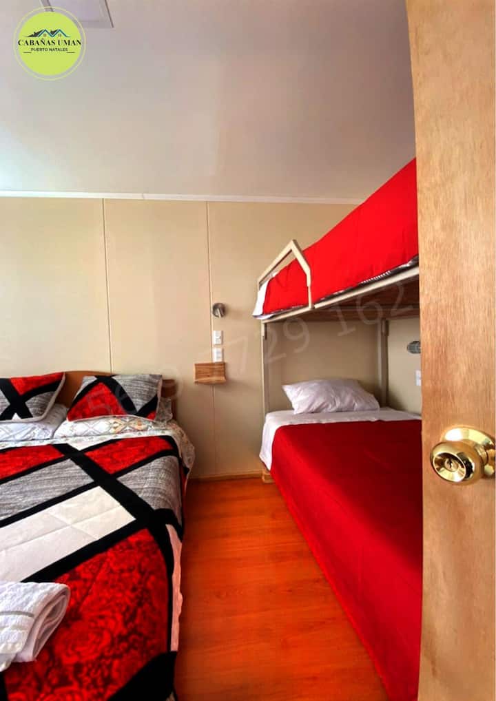 Acogedora Casa Desde 3 A 7 Personas. Cabaña 2 - Puerto Natales