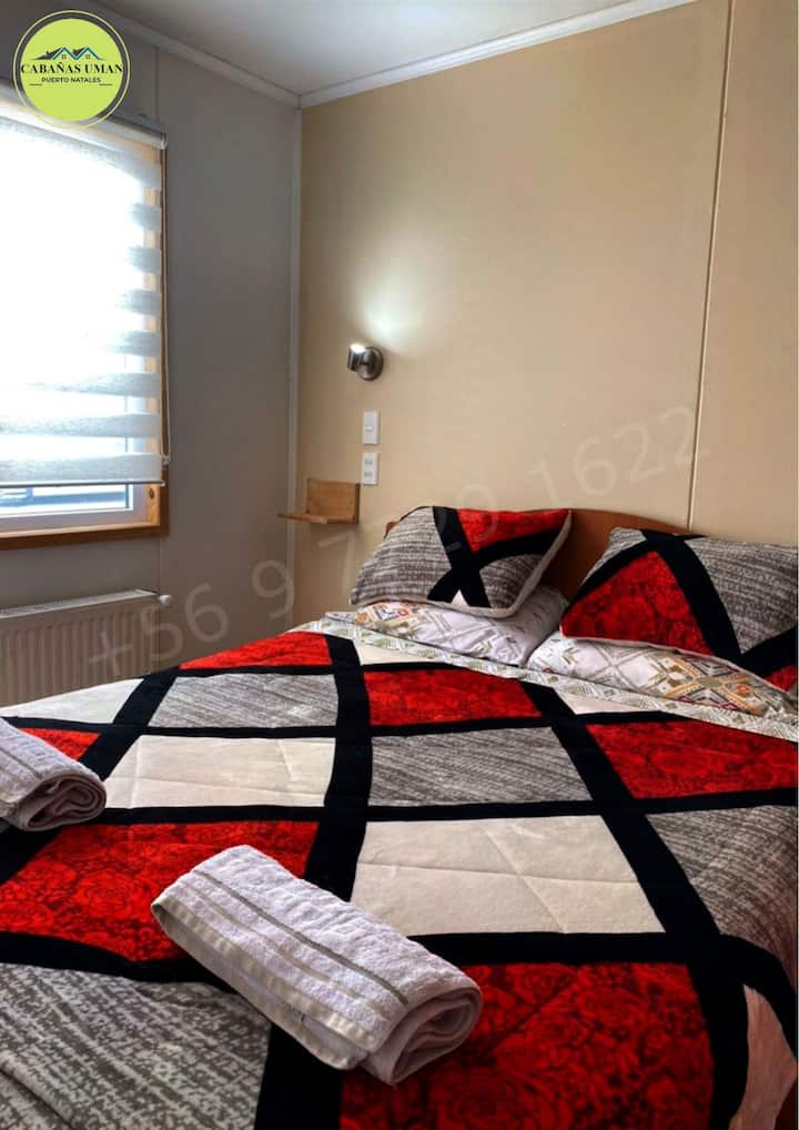 Cabaña 2, Acogedora Casa De 3 A 7 Personas. - Puerto Natales