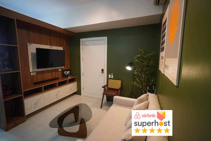 Big Studio Near Malls & Night Market W/ Fast Wifi! - Filipinas