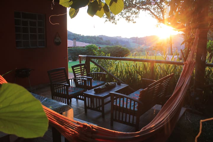 Casa De Campo Romântica,piscina,cachoeira E Paz. - Brazil