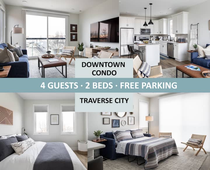 Condo Tc Downtown W/ Free Parking - Traverse City, MI