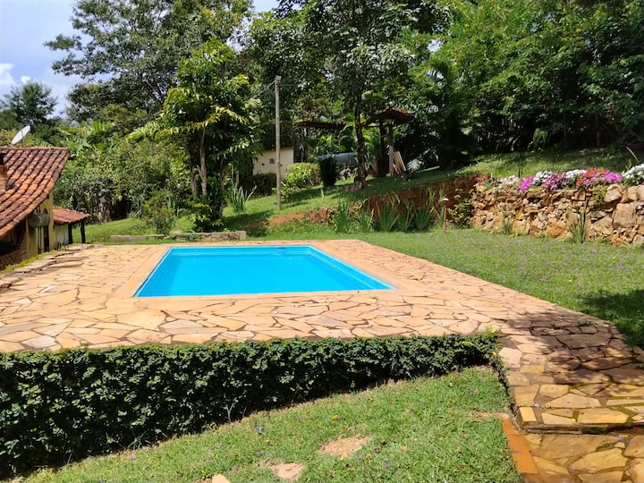 Romântico Na Natureza, Suite Com Deck E Piscina - Itabirito