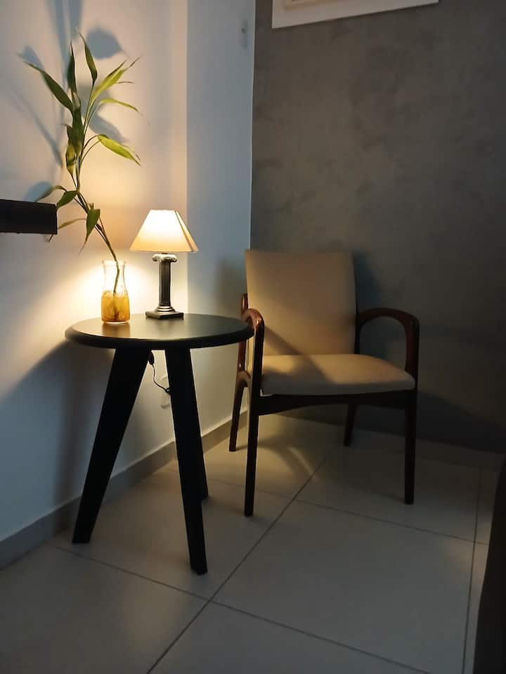 Praia&conforto, Ac, Wi-fi, Smartv, Coz. Integrada - Santos