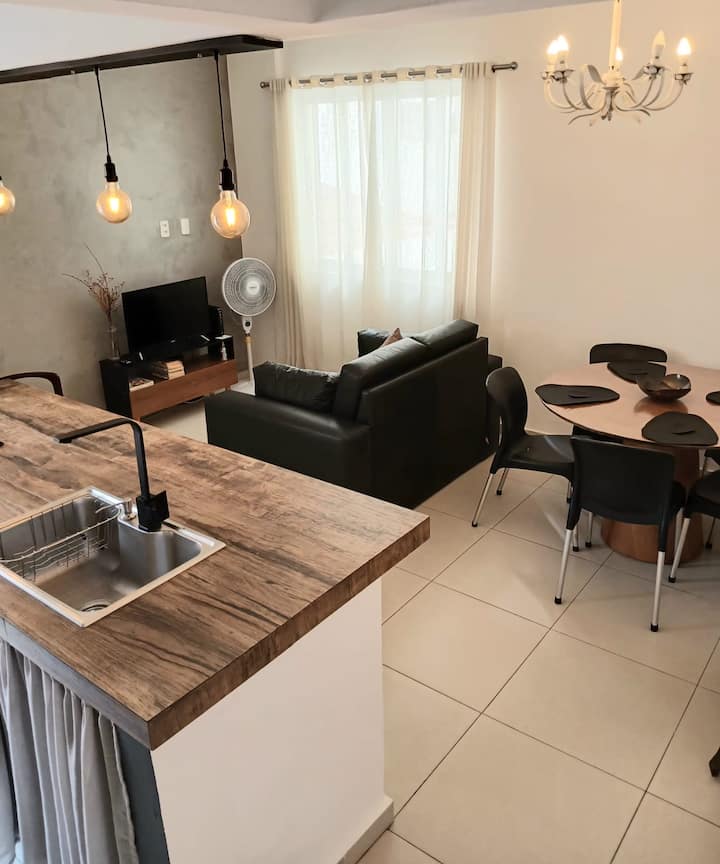 Praia&conforto, Ac, Wi-fi, Smartv, Coz. Integrada - Santos