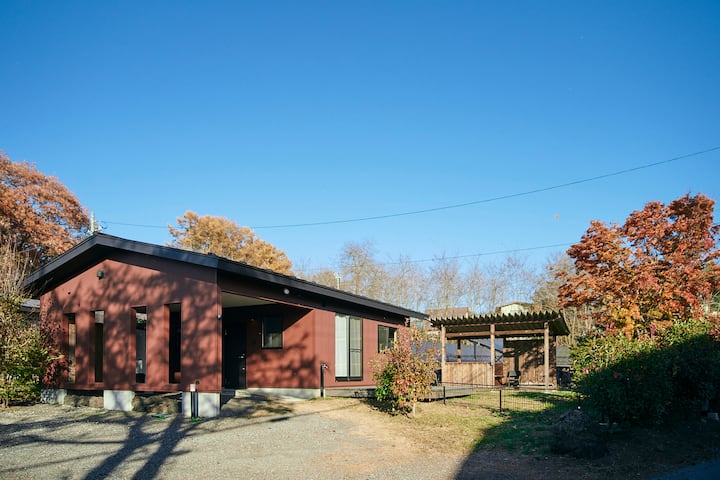 コートハウス950【f棟】西軽井沢エリア【小型犬のみ可・屋根付きガレージ・ウッドデッキ・bbq小屋】 - Karuizawa