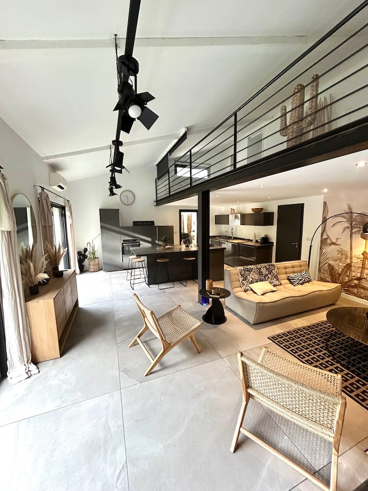 Cosy Loft 13 - Superbe Villa Avec Jacuzzi - Aix-en-Provence