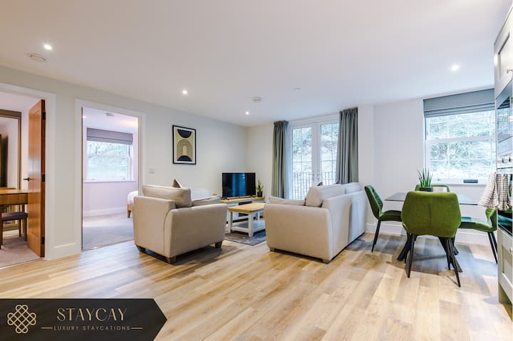 Rock Mill | Deluxe 2-bed With Private Balcony - Hathersage