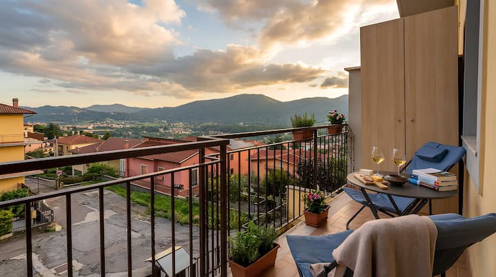 Casa Panoramica A Fiuggi Con Garage E Wi-fi - Fiuggi