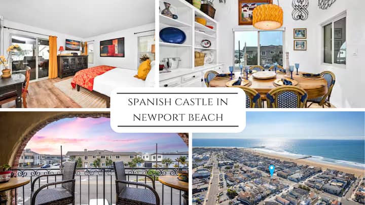 Spanish Castle By The Sea In Newport Beach - Newport Beach, CA