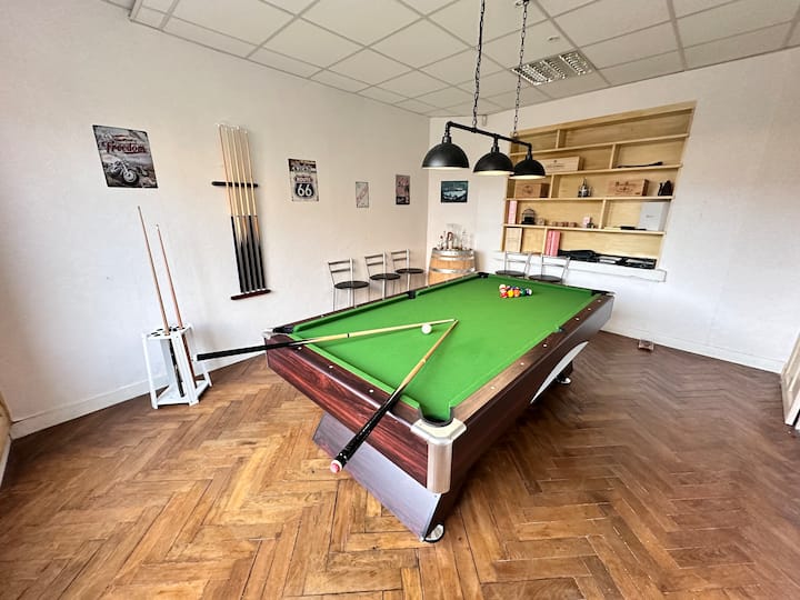 E Jaurès Superbe 2 Chambres Avec Billard Et Jardin - Épernay