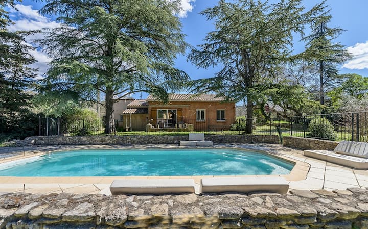 Maison Avec Piscine Et Vue Sur Le Luberon - 阿普特
