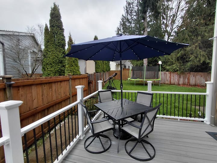 Perfect Family Basecamp W/fenced Yard - Marysville, WA