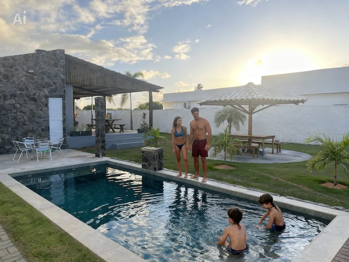 Casa De Praia Recanto Bomfim Aracaju - 5 Suítes - Aracaju