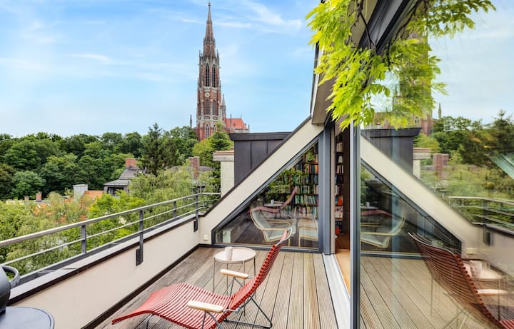 Dachterrassenloft Mit Traumblick - München