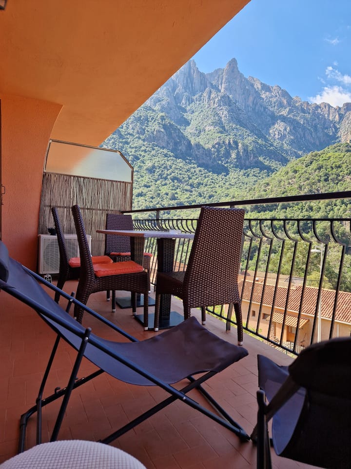 T2 Vue Mer & Montagne Golfe De Porto - Porto, France