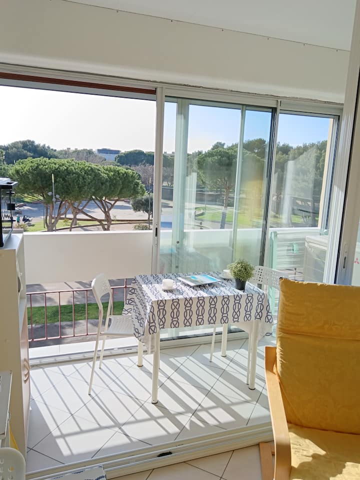 Studio 1*- Idéal Curistes N°70 Résidence Les Bains - Balaruc-le-Vieux