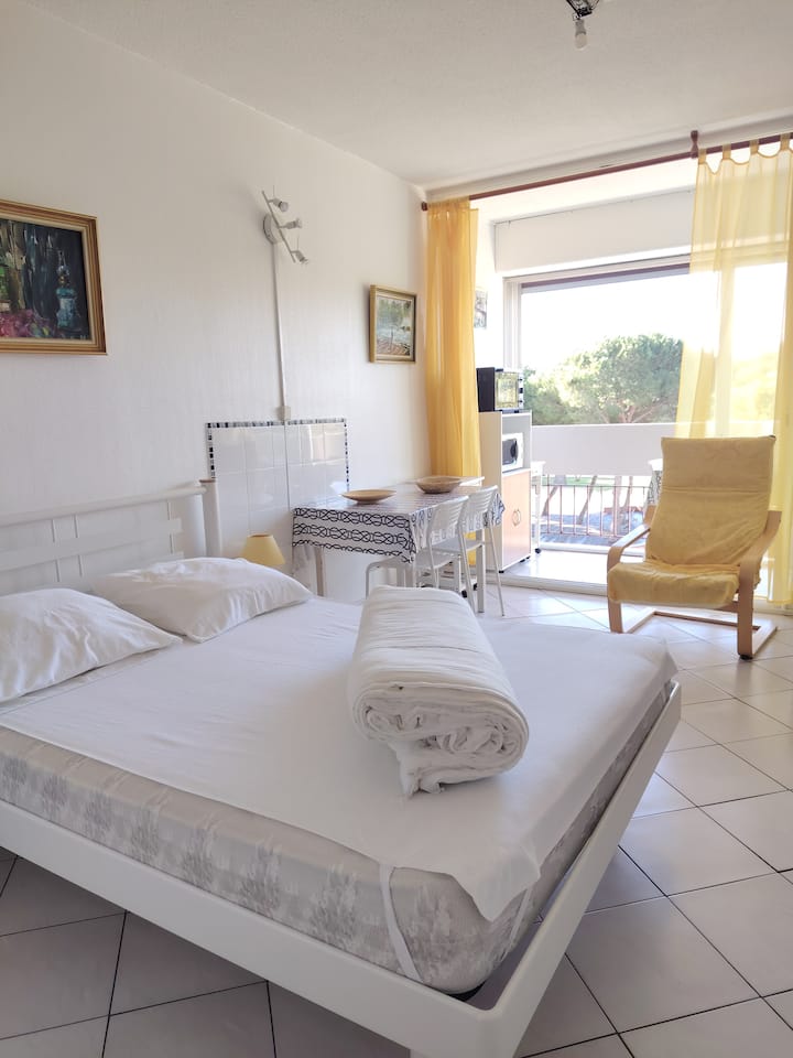 Sunny Studio With Air Conditioning And Lift - Balaruc-les-Bains
