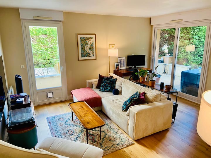 Appartement 15min De Paris + Parking - Bois-Colombes