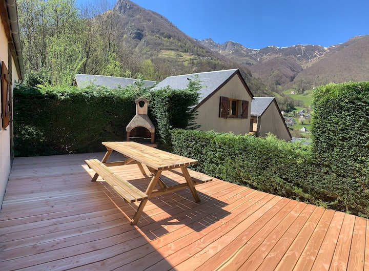 Chalet Cosy 6-8 Personnes, Stationnements Gratuits - Pyreneeën