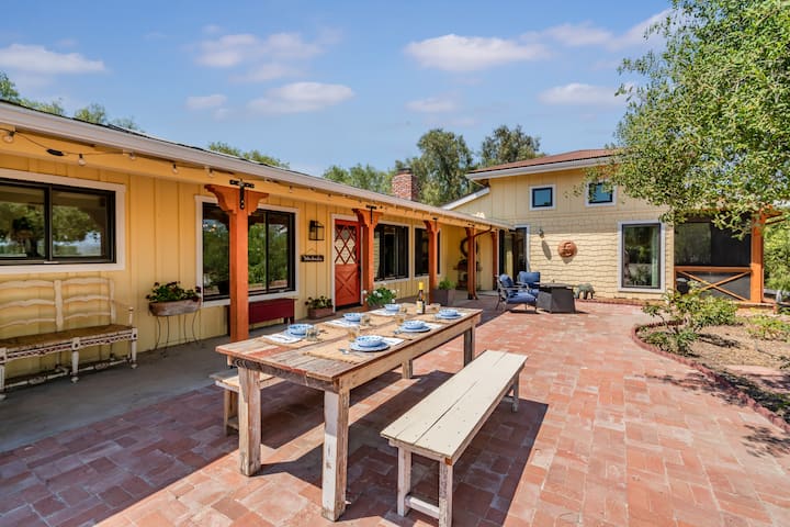 Yellow Farmhouse - Solvang, CA