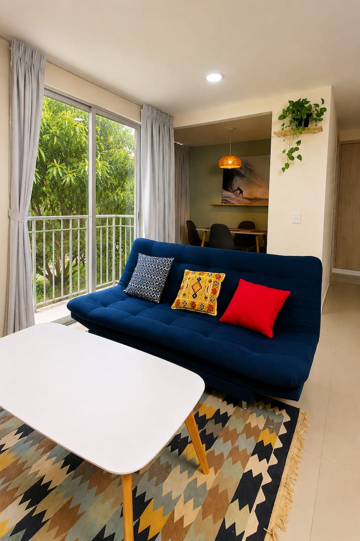 2br Con Jardín Y Piscina | Pet Friendly | Wifi - Barranquilla