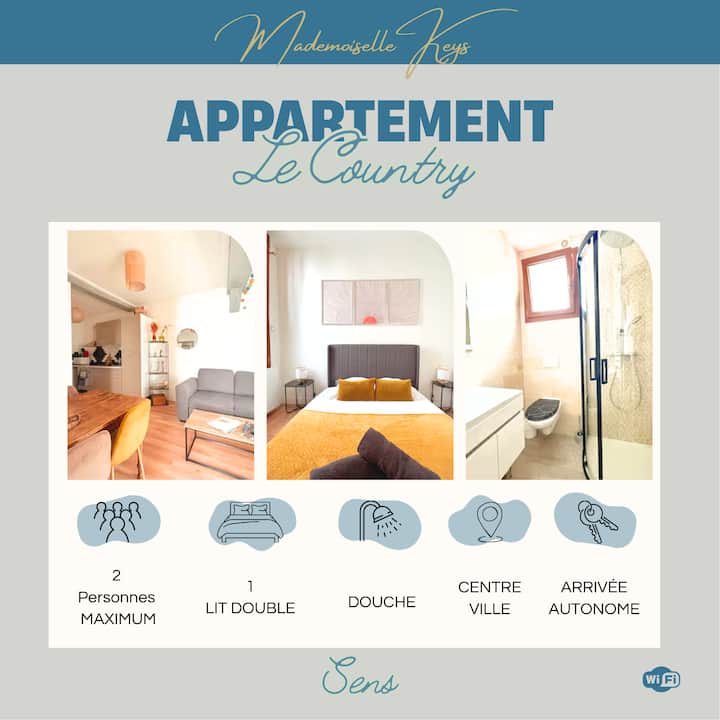 Le Country - Hyper Centre Ville - Sens