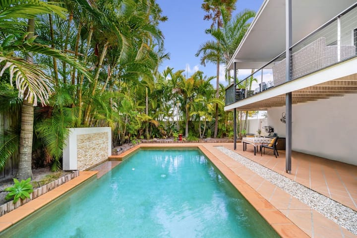 Tropical Oasis With Large Pool - Pet Friendly - Sunshine Coast Queensland, Australia