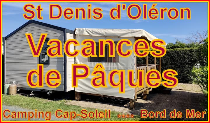 Mobil-home Camping 4 éToiles En Bord De Mer - Saint-Denis-d'Oléron